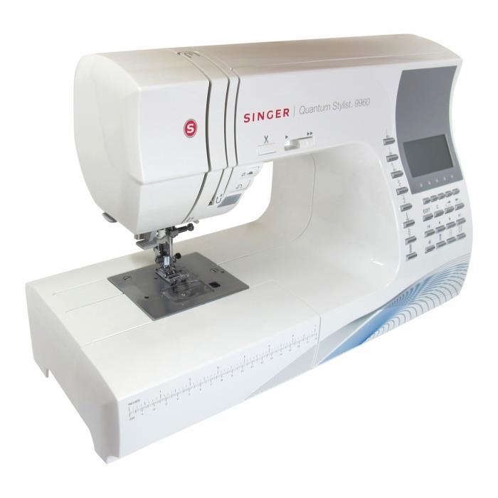 Singer Quantum Stylist 9960 Symaskin Inkl. stort sybrett ...
