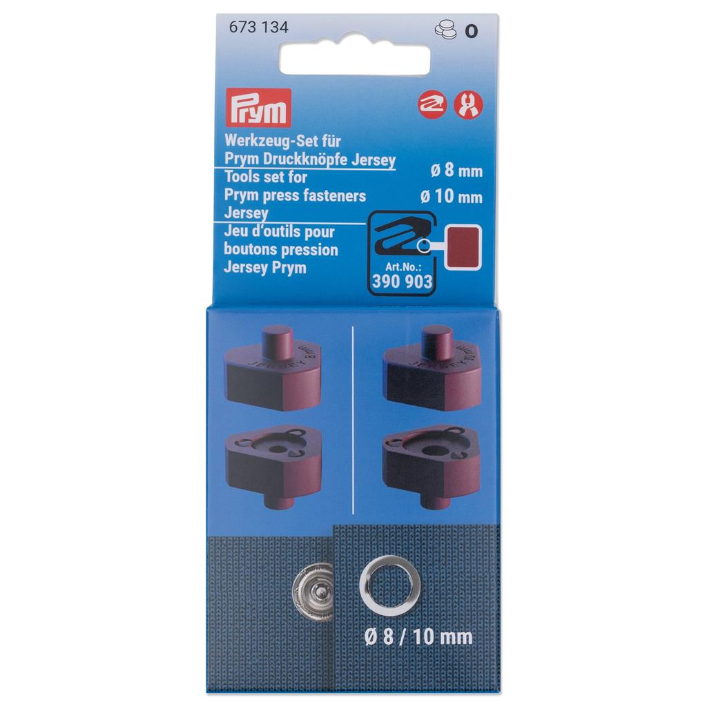 Verktøysett Prym - Vario Creative Tool Verktøysett trykknapper Jersey 8 ...