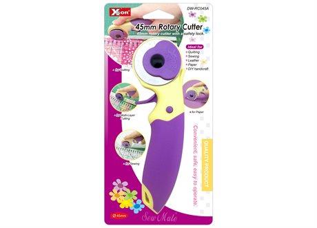 Sew Mate/X'sor Rullekniv 45mm Deluxe For Høgrehendte. - Symaskiner AS
