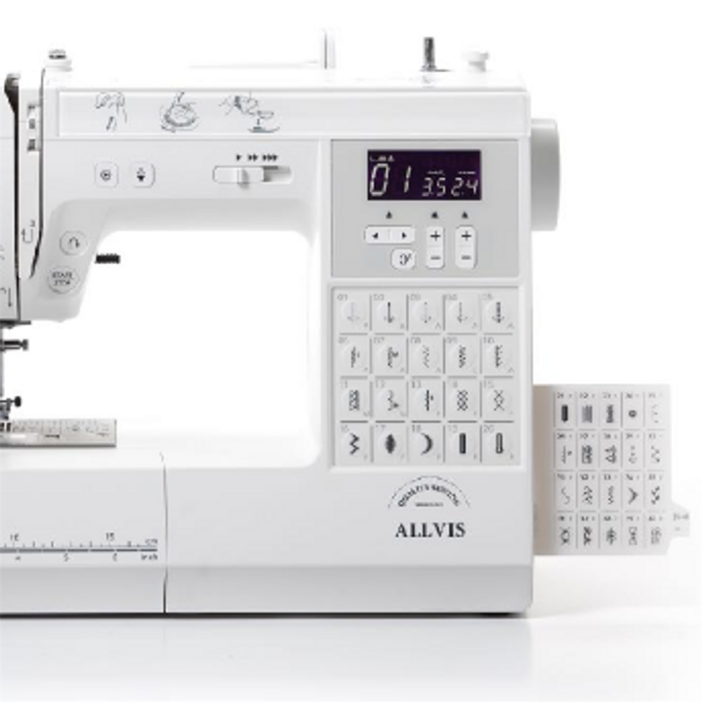 Janome Allvis 740DC Symaskin Skolesymaskin - Symaskiner AS