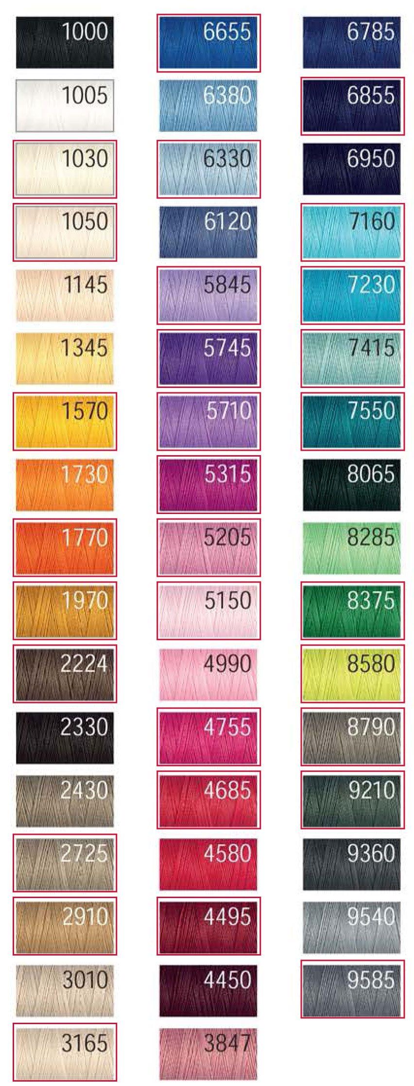 Gütermann Toldi Lock 2500m Overlock tråd - Symaskiner AS