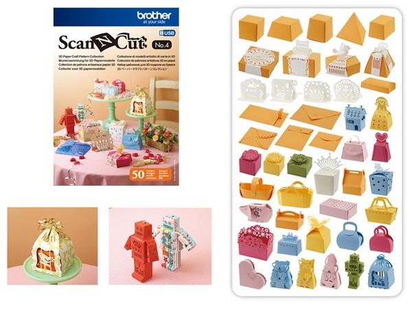 Brother Paper Craft Patte Collection No4 For Brother CM/SDX ...