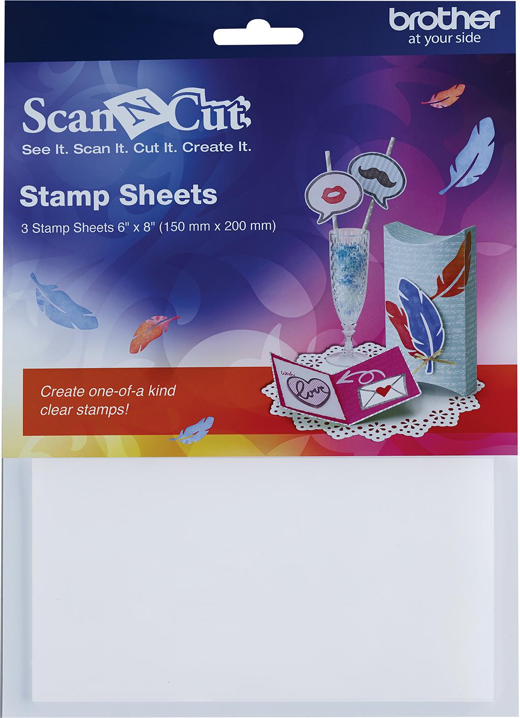 Brother Stamp Sheets CASTPS1 For Brother CM kuttemaskiner! - Symaskiner AS